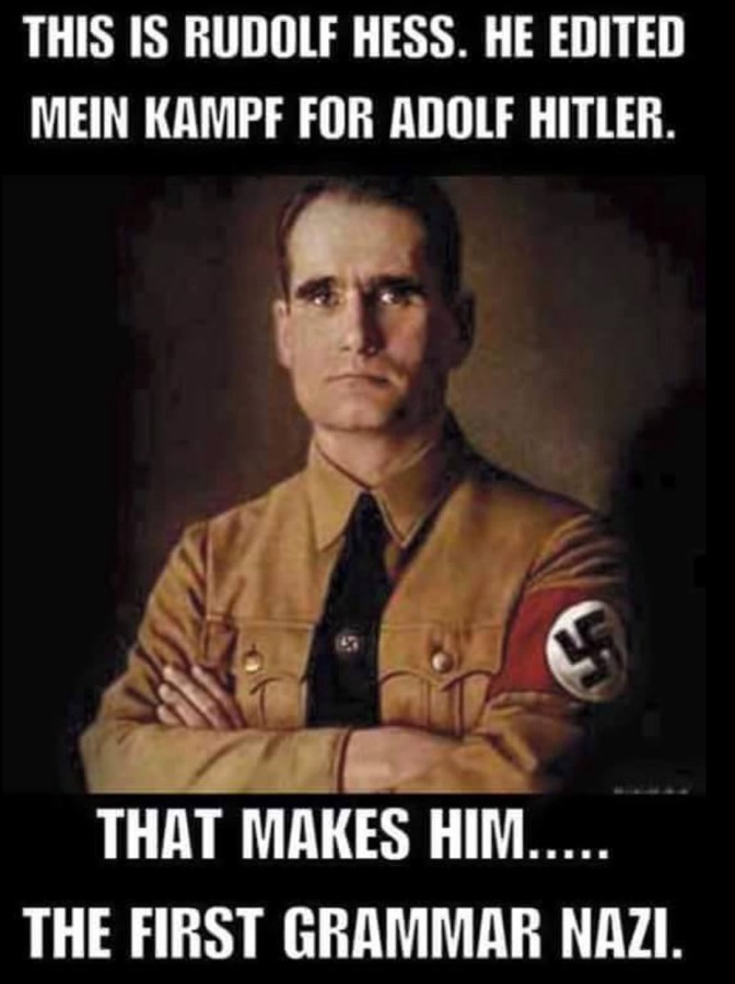 “Grammar Nazis” | The Dilettante's Dilemma